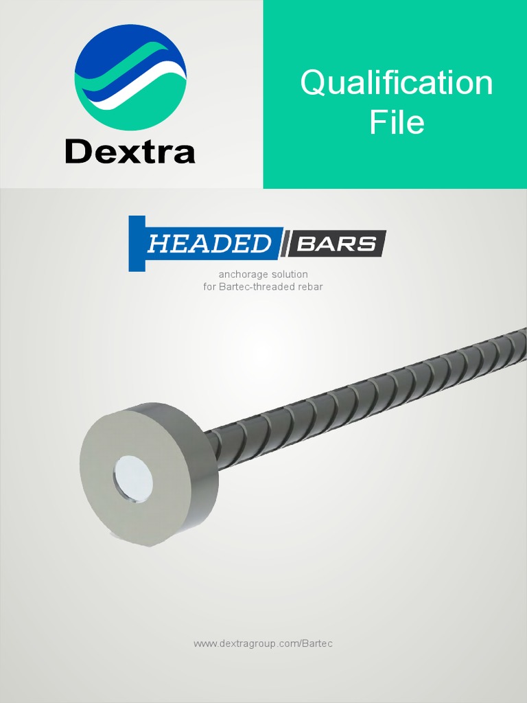 Bartec Headed Bars Qualification File and References 2017.09.08 | PDF ...