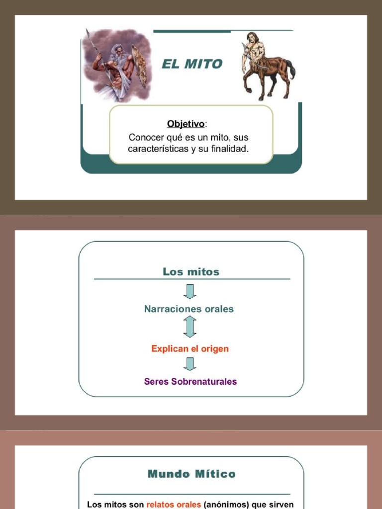 Mito 5to Básico | PDF