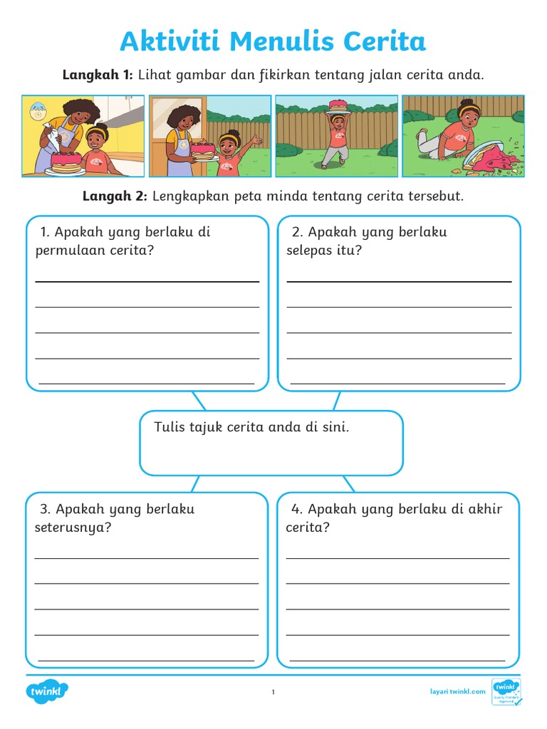 Aktiviti Menulis Cerita Pendek | PDF