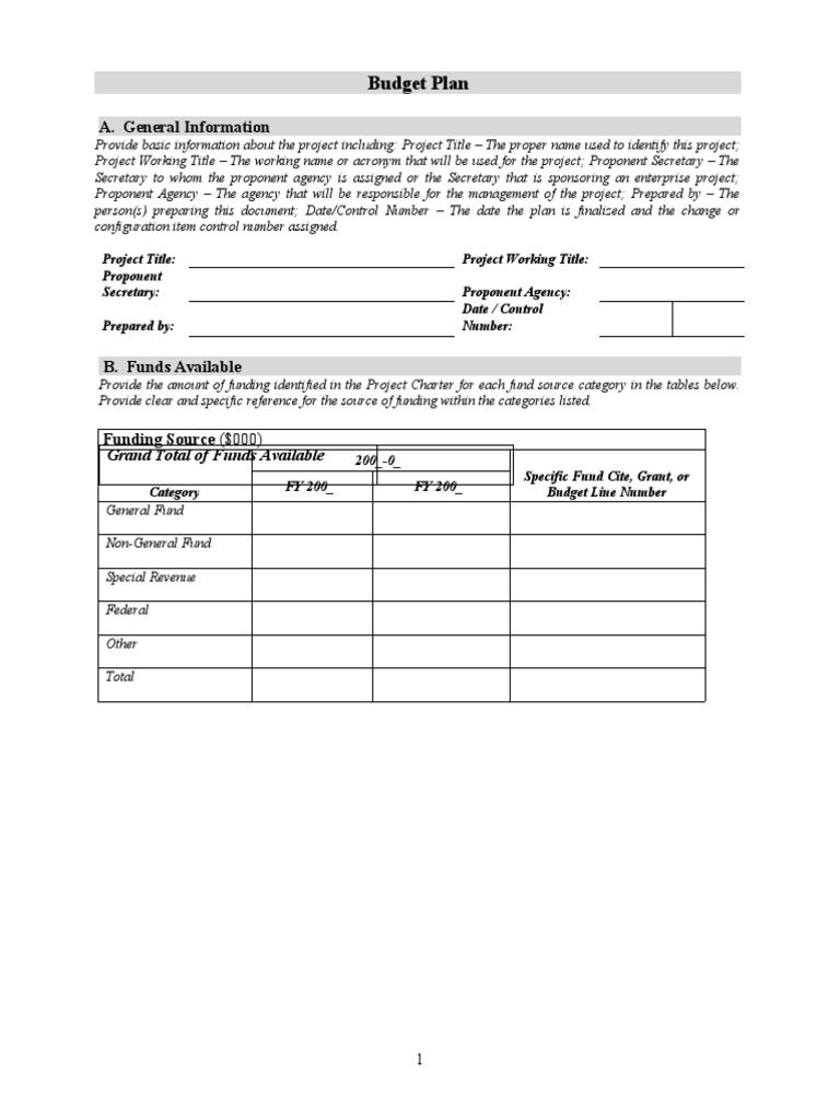Project Budget Template 1.2 | PDF | Expense | Fund Accounting