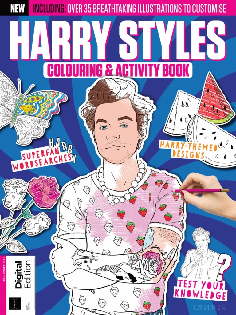 Harry_Styles_-_Colouring_amp_amp_Activity_Book_-_2022 | PDF