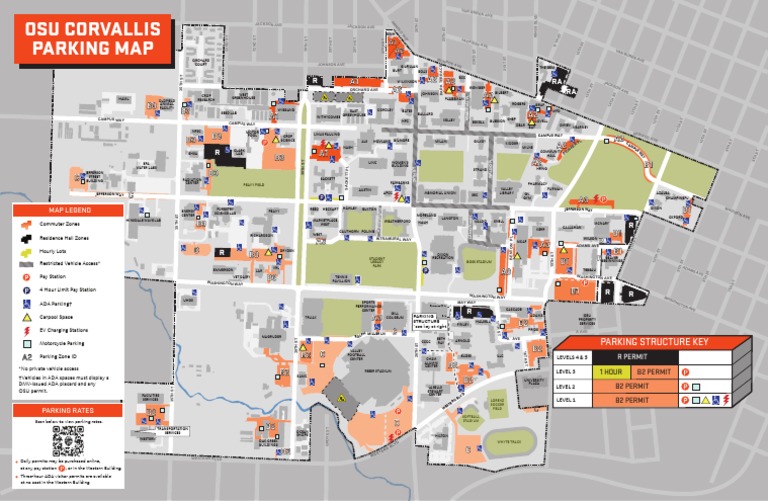 OSU Parking Map Overview | PDF