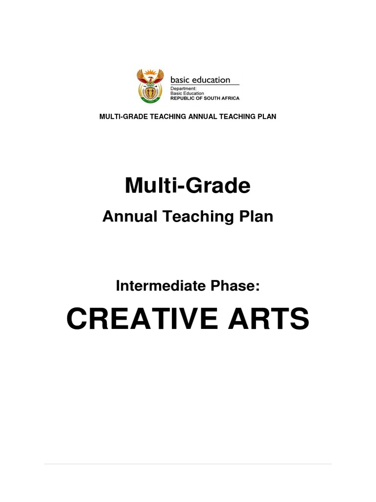 Atp 2023 - 2024 GR 4 - 6 Creative Arts Multigrade | PDF | Learning | Rhythm