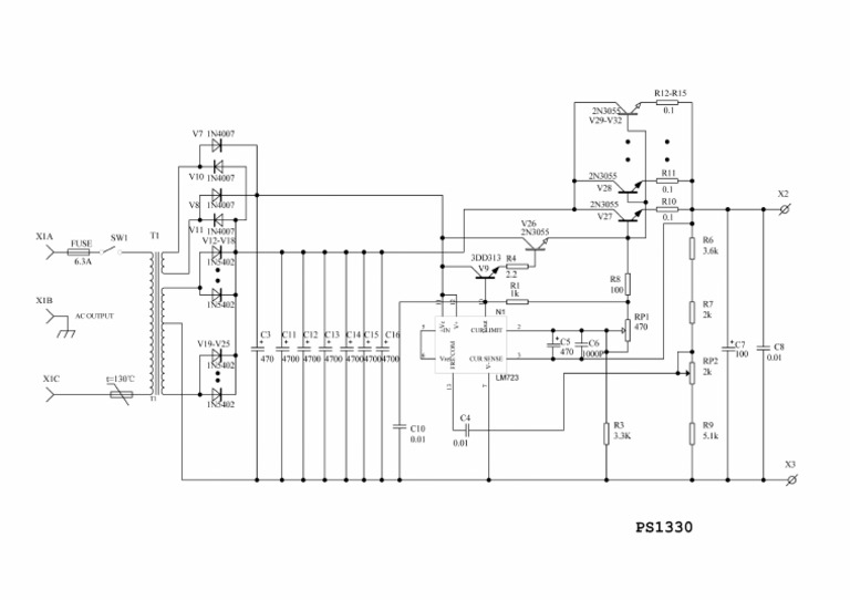 Ps1330 Schematic | PDF