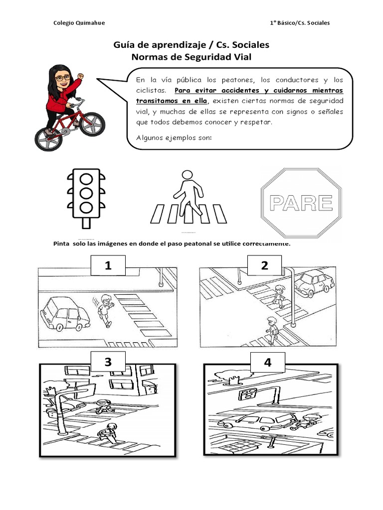 Normas de Seguridad Vial para Niños | PDF | Ciencias sociales