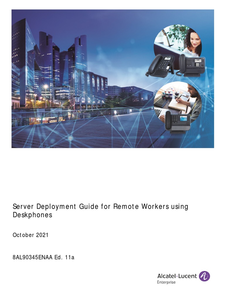 Am Server Deployment Guide For Remote Workers 8AL90345ENAA 11a en | Download Free PDF | Router ...