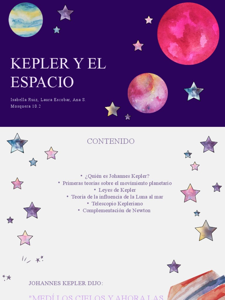 Kepler y El Espacio | PDF