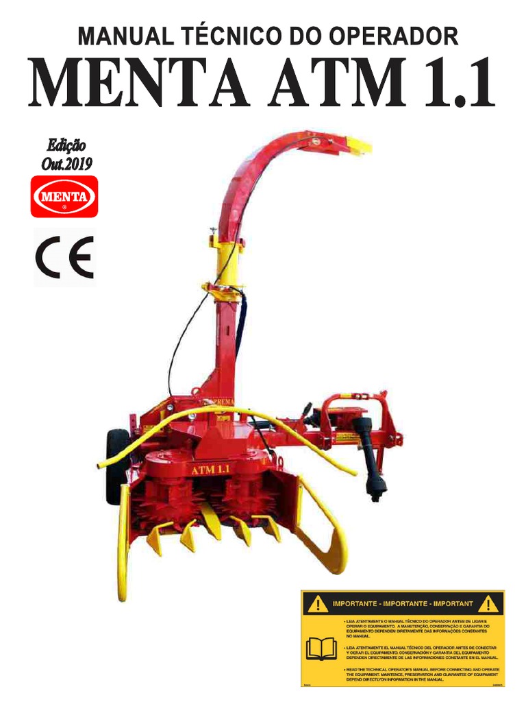 Menta Atm 1.1 | PDF | Trator | Pneu