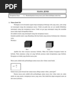 Soal IPA Massa Jenis Kelas 7 SMP | PDF