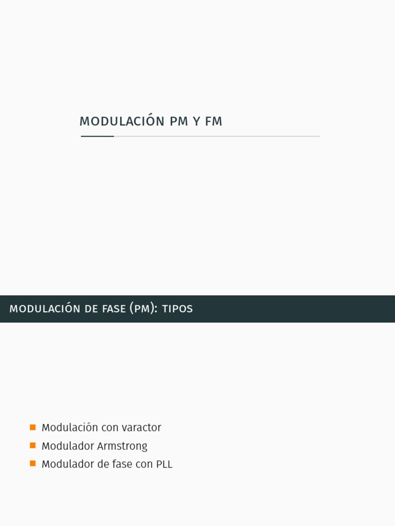 Modulacion FM - Tema 6. - Modulacion Angular, Modulacion y Demoduacion ... Modulacion FM - Tema 6. - Modulacion Angular, Modulacion y Demoduacion ...