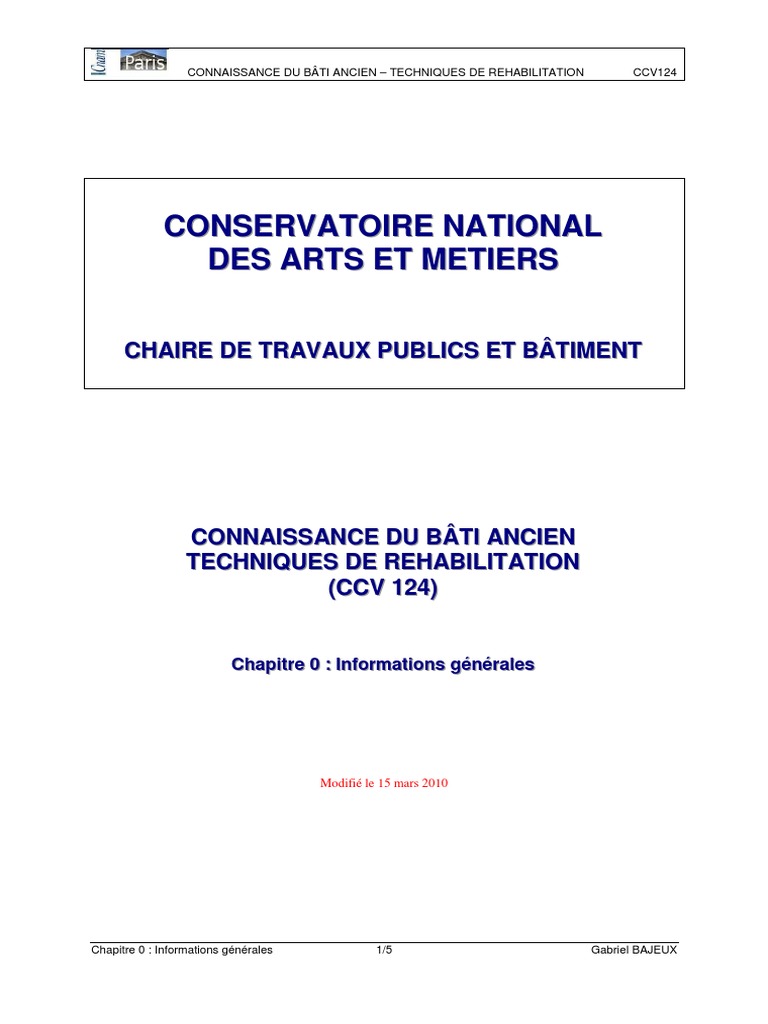 Chapitre0 Informations Generales Pdf