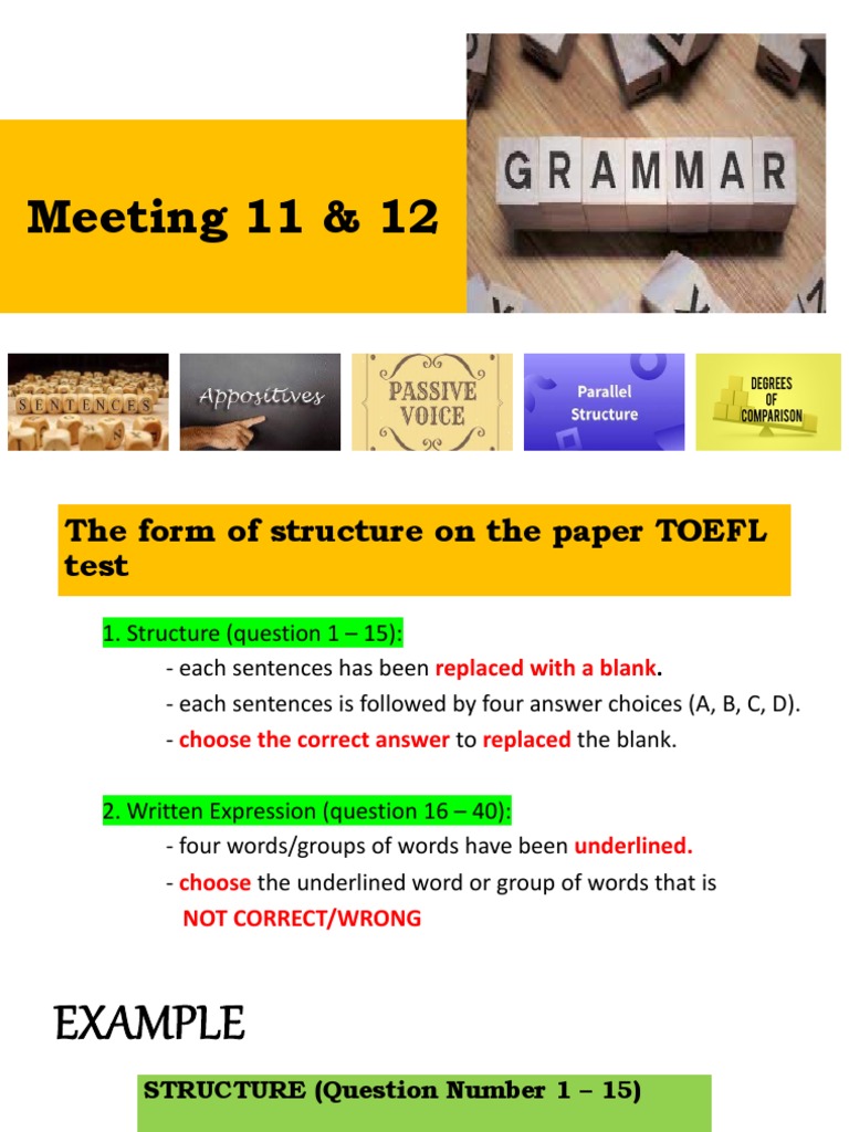 Meeting 11 - 12 Grammar | PDF | Grammatical Number | Subject (Grammar)