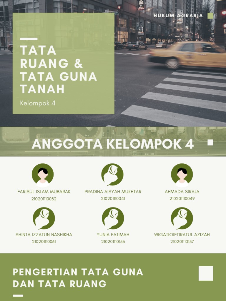 Tata Guna Tanah dan Penataan Ruang | PDF | Hukum | Sains & Matematika