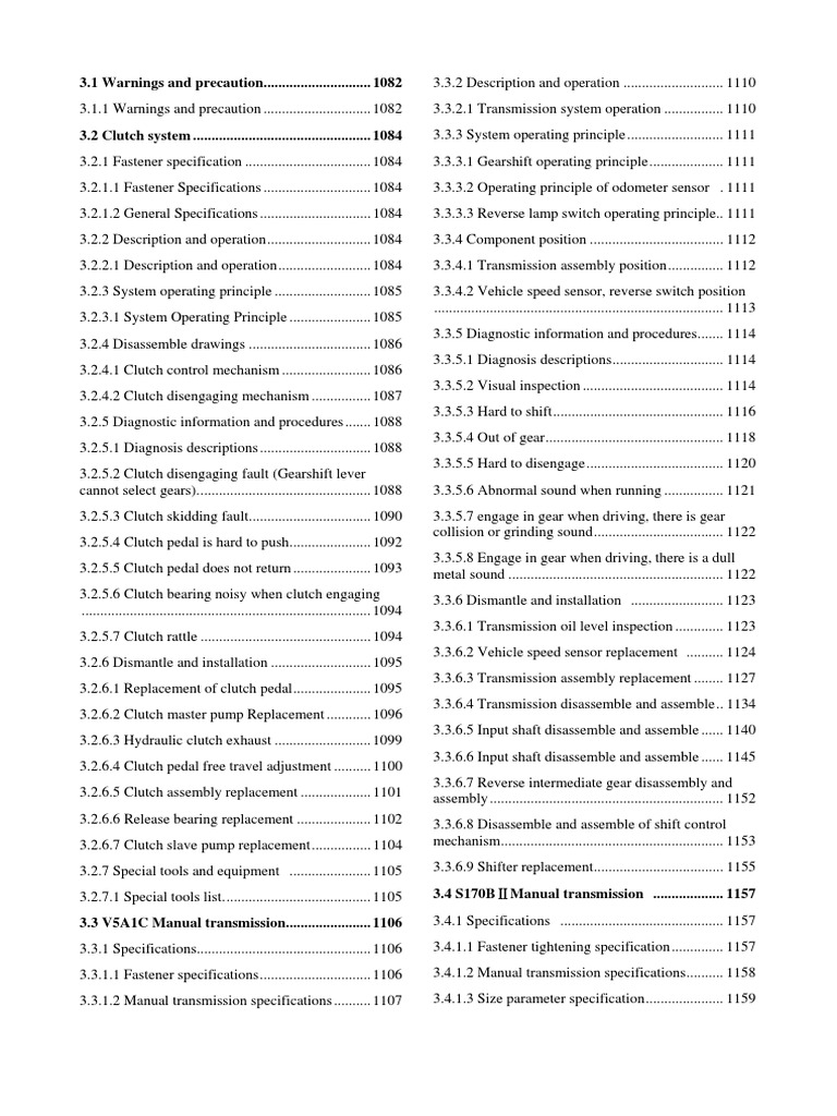 3 Transmission | PDF | Manual Transmission | Clutch
