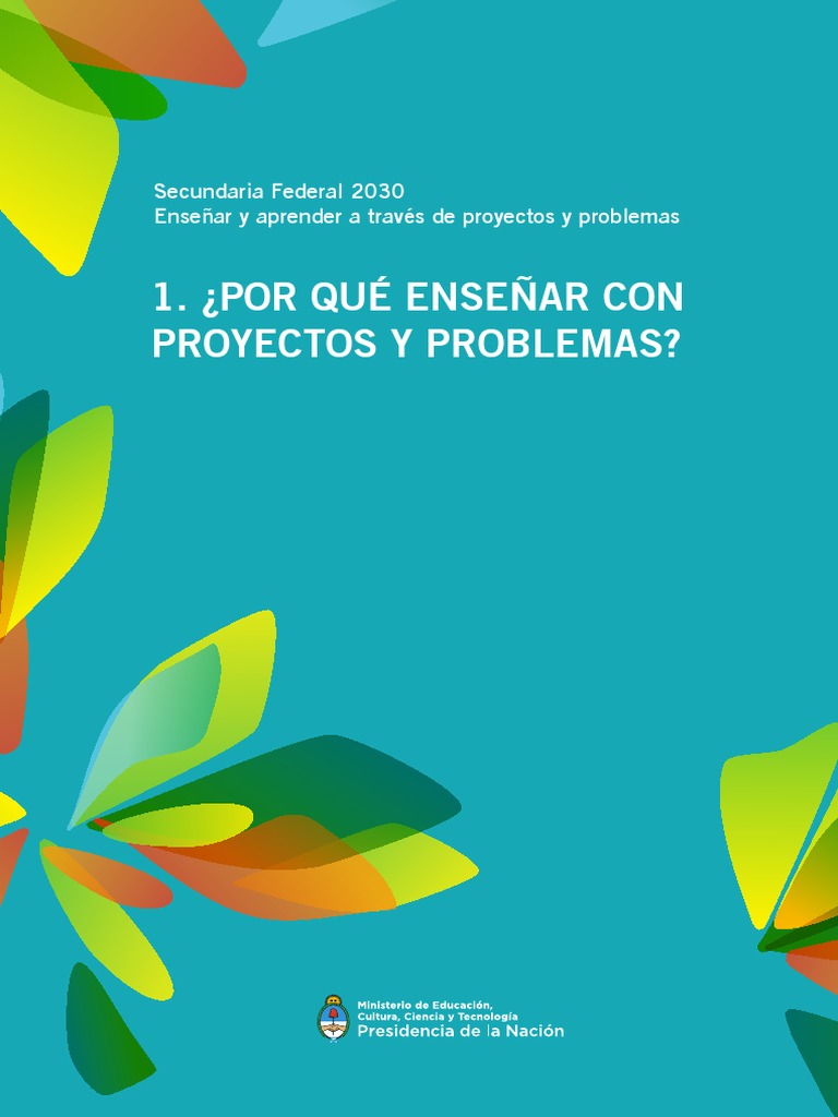 Enseñanza por Proyectos en Secundaria | PDF | Enseñando | Plan de estudios