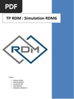 Initiation Au Logiciel RDM7 | PDF | Flexion (matériau) | Analyse numérique