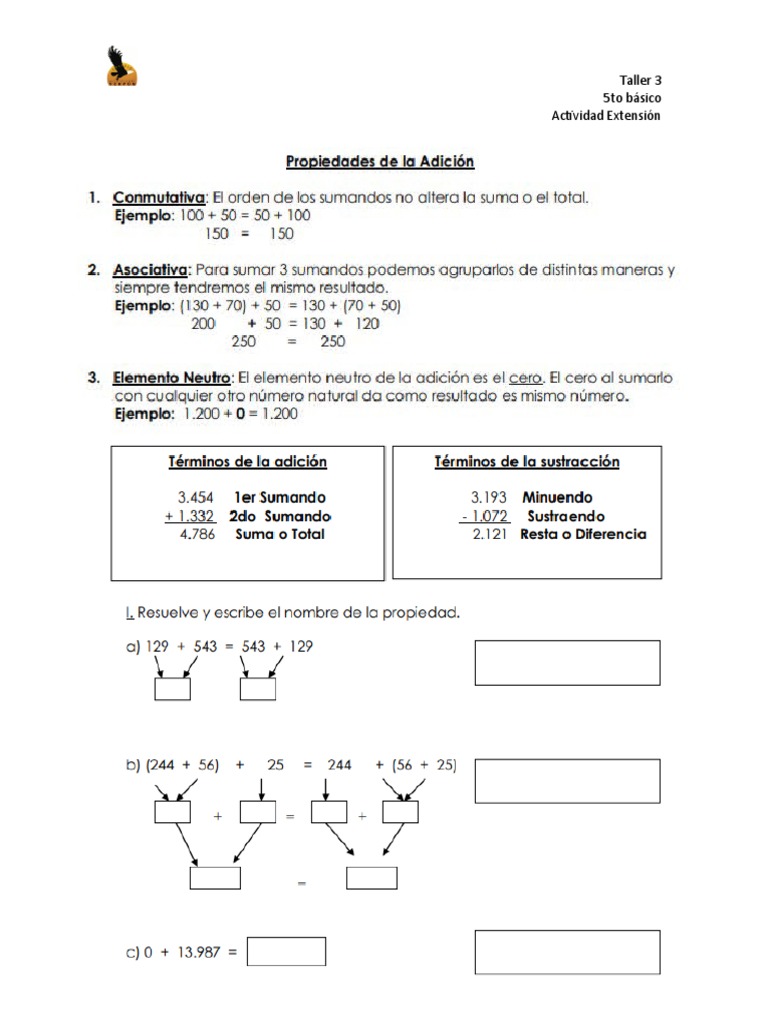EJERCICIOS DE REFUERZO ADICION SUSTRACCION Actividad Extension | PDF