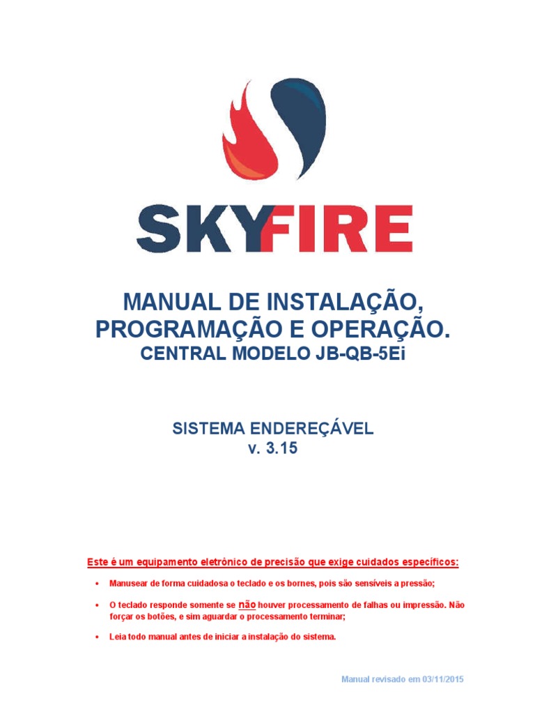 Manual Sky Fire | PDF | Diodo emissor de luz | Teclado de computador