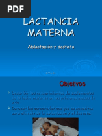 Guía de Ablactación y Destete Infantil | PDF | Alimentos | Amamantamiento