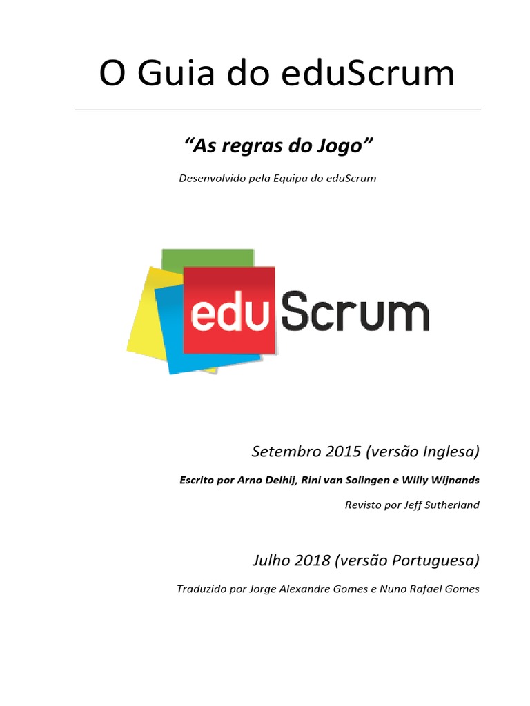 Guia Prático do eduScrum | PDF | Aprendizado | Planejamento