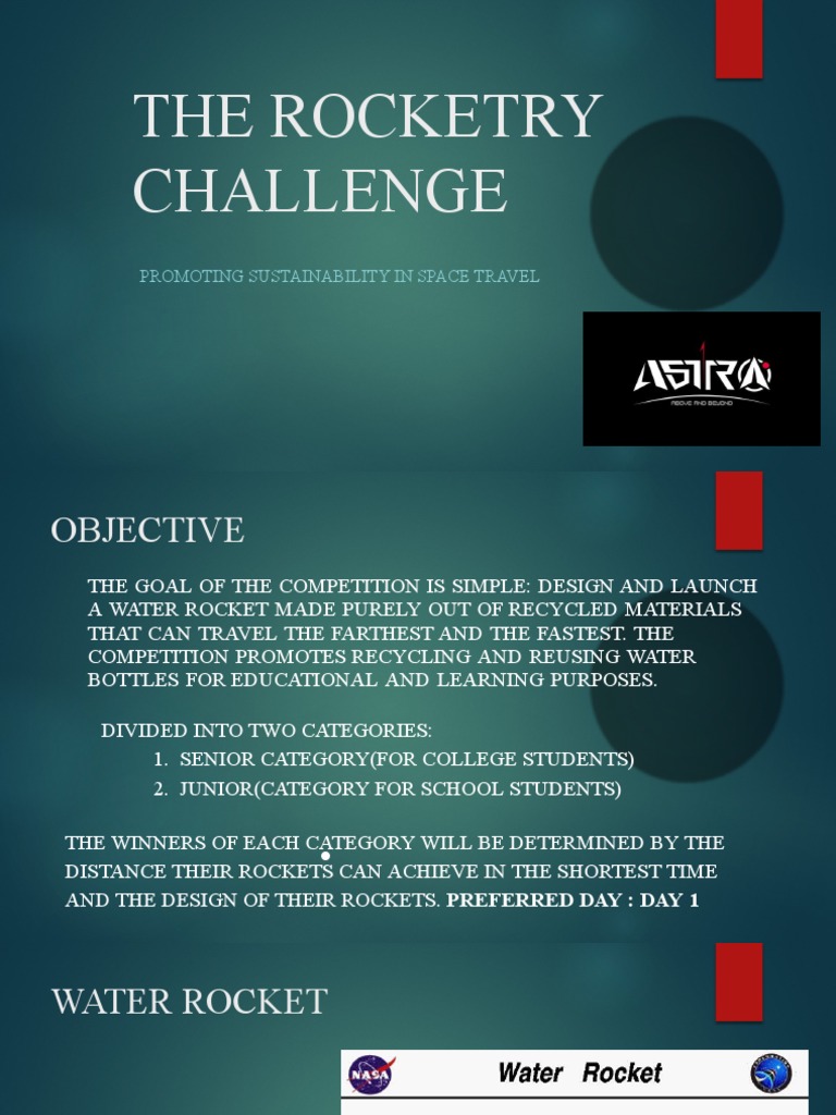 The Rocketry Challenge | PDF | Rocket | Manufactured Goods