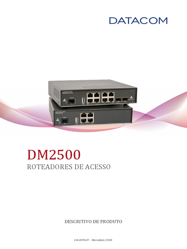 Manual DM2500 Resumido | PDF | Rede Privada Virtual (VPN) | Roteamento