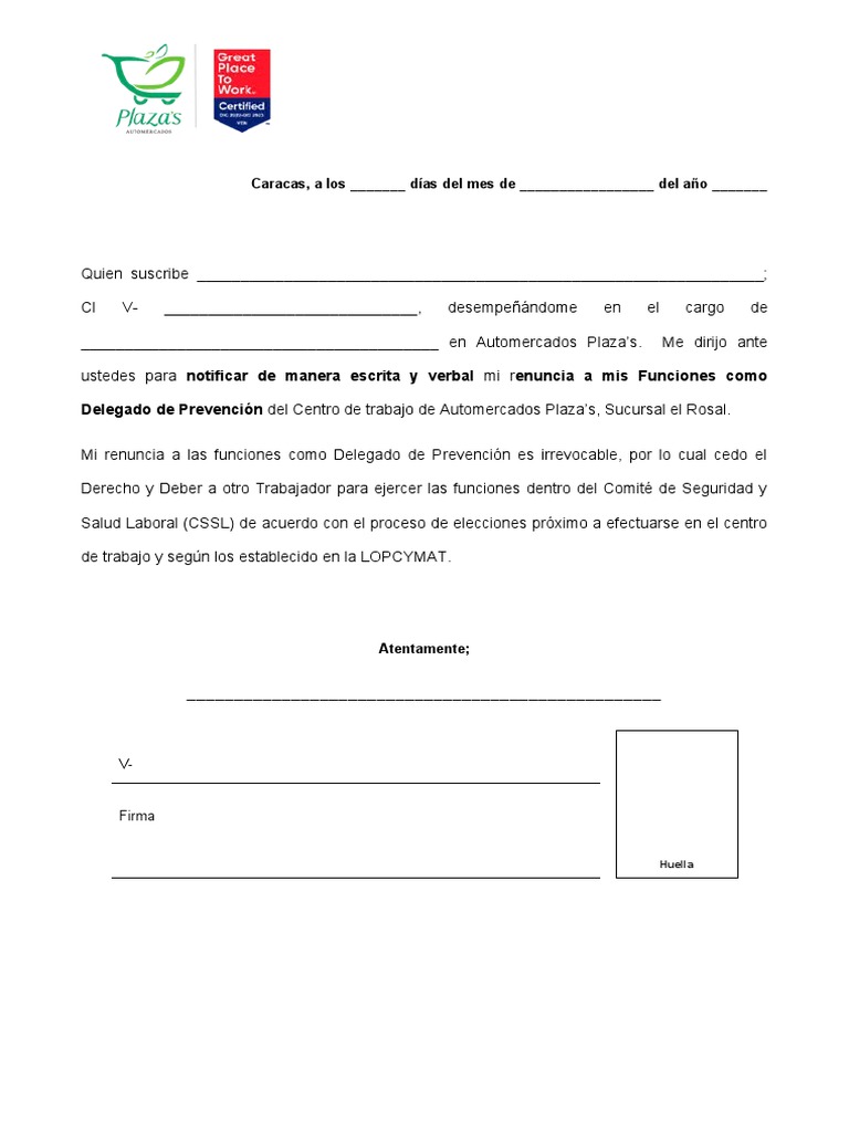 Carta Explicativa Al Inpsasel | PDF | Finanzas y dinero