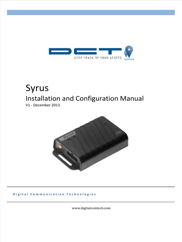 dokumen.tips_syrus-installation-and-configuration-manual-v1 | PDF | Electronic Engineering ...