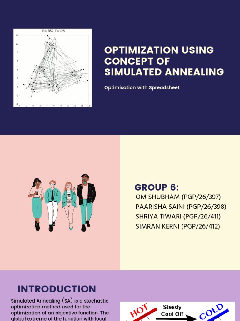 Optimization Using Concept of Simulated Annealing | PDF | Mathematical ...