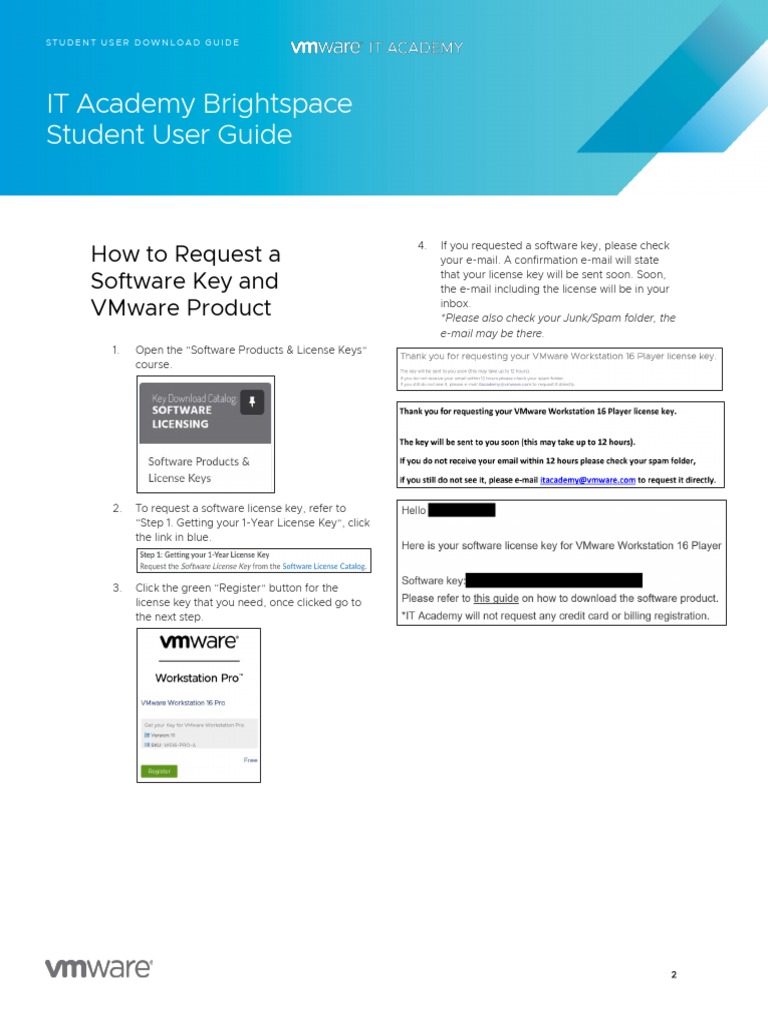 Software Licensing Guide VMware IT Academy | PDF | License | Trademark