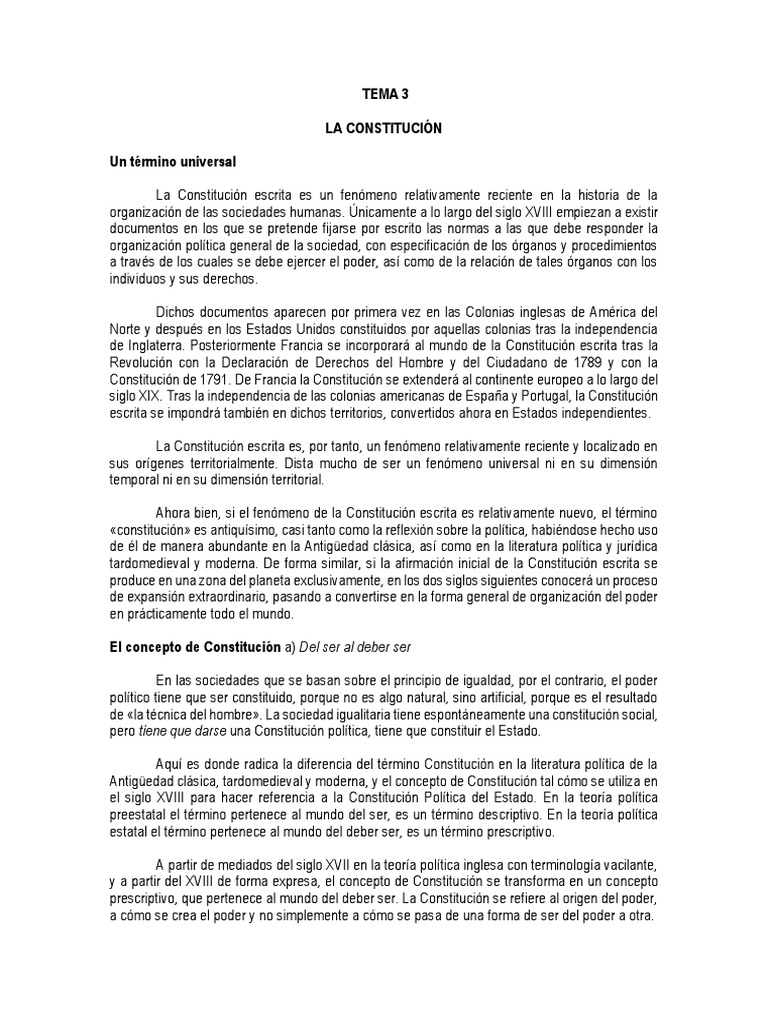 La Constitución Pdf Constitución Democracia