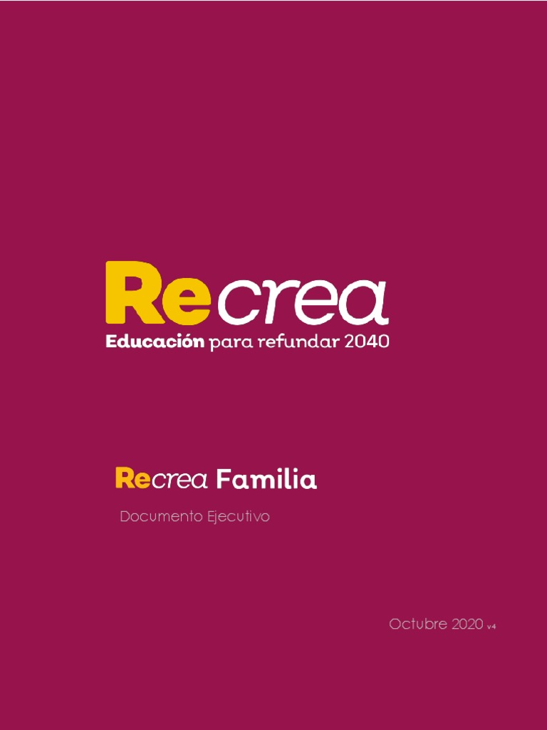 RECREA Familia | PDF | Aprendizaje | Inclusión (Educación)