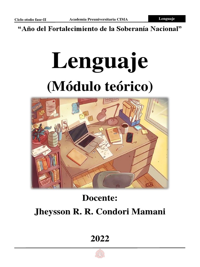 Lenguaje Modulo Teorico Cima | PDF | Palabra | Comunicación