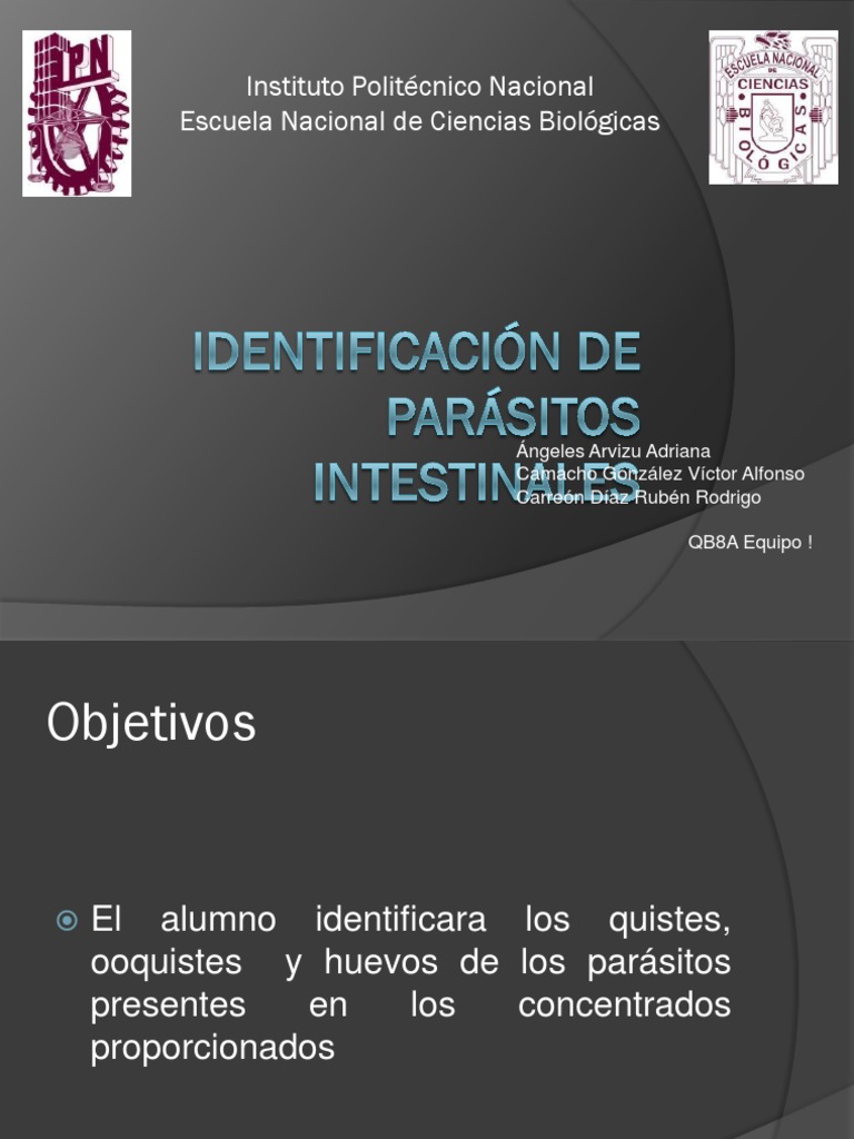 Identificación de Parásitos Intestinales | PDF | Microbiología ...