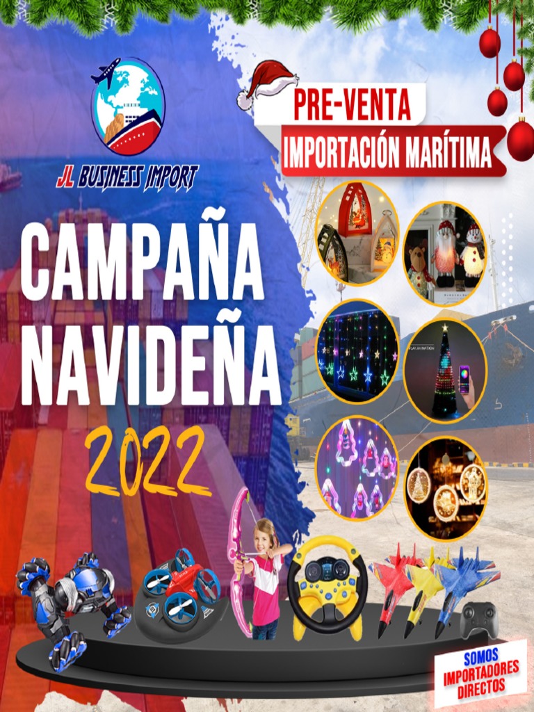 2da Preventa - Accesorios de Navidad - JL Business Import | PDF