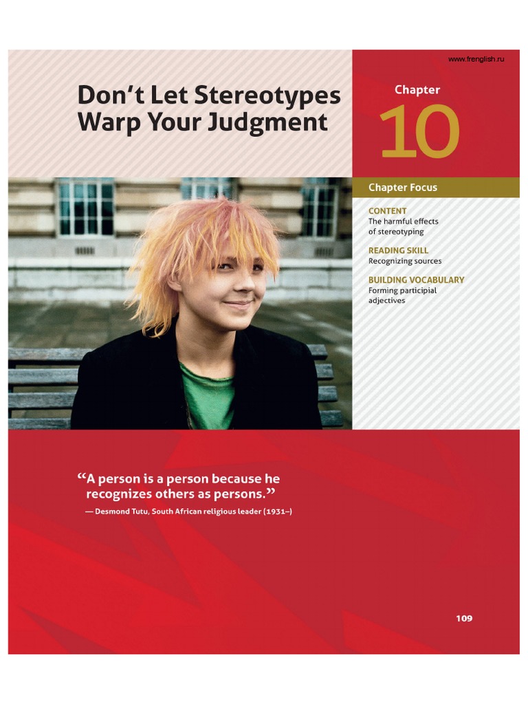 Select Reading-Unit 10-Stereotypes | PDF