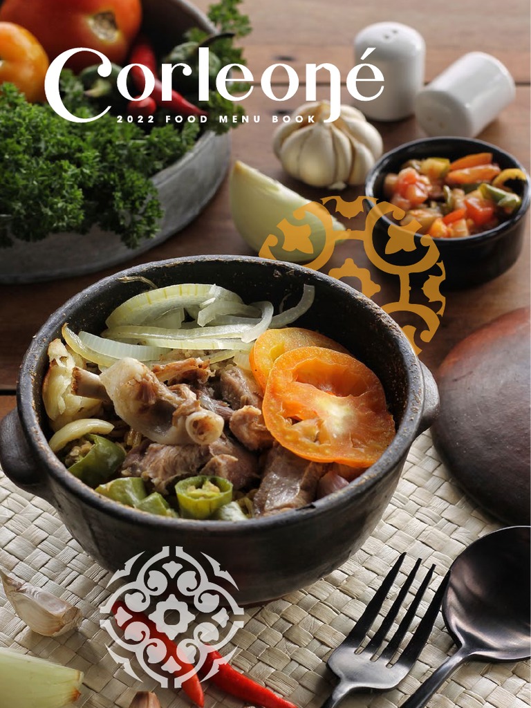 PREVIEW - Menu - Food - Corleone - JUL - 2022 - FA | PDF