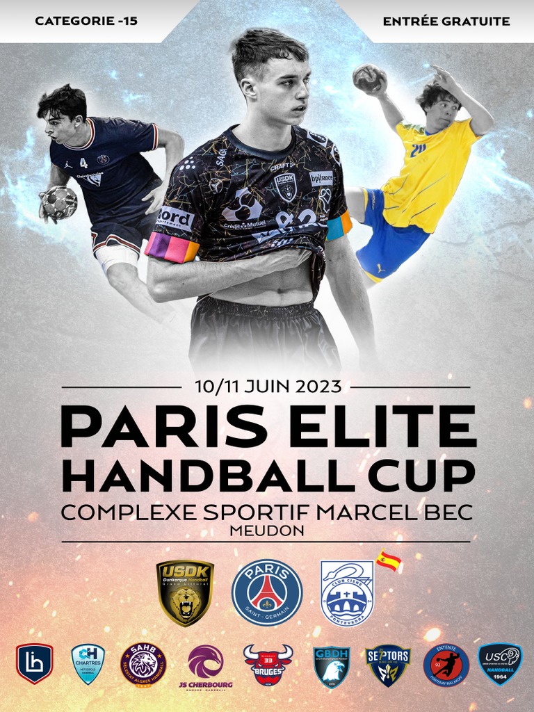 Affiche Paris Elite Handball Cup | PDF