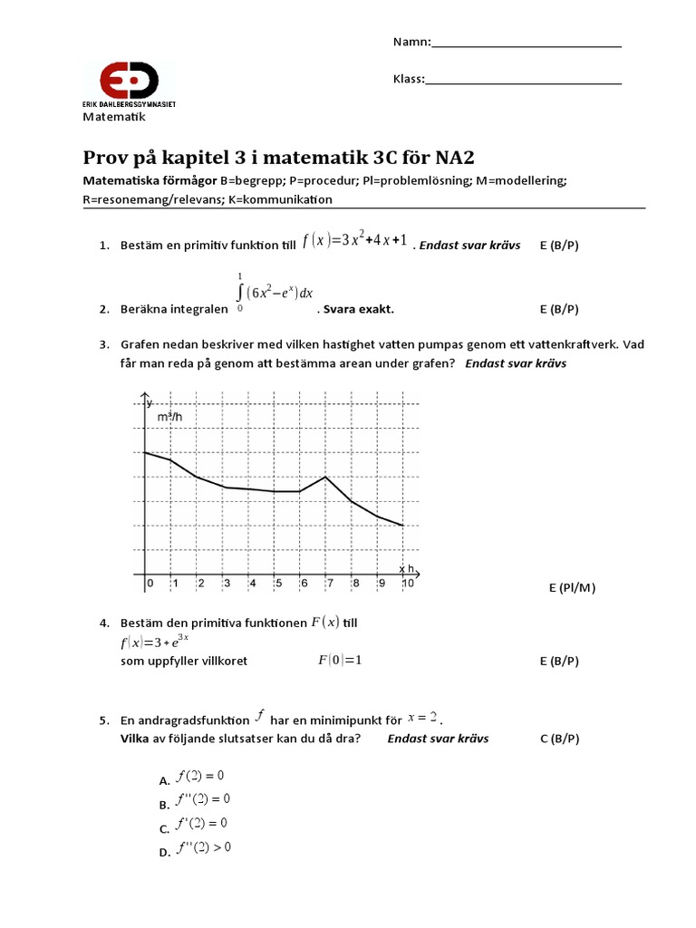 Kap 3 Rev 2019 Matris | PDF