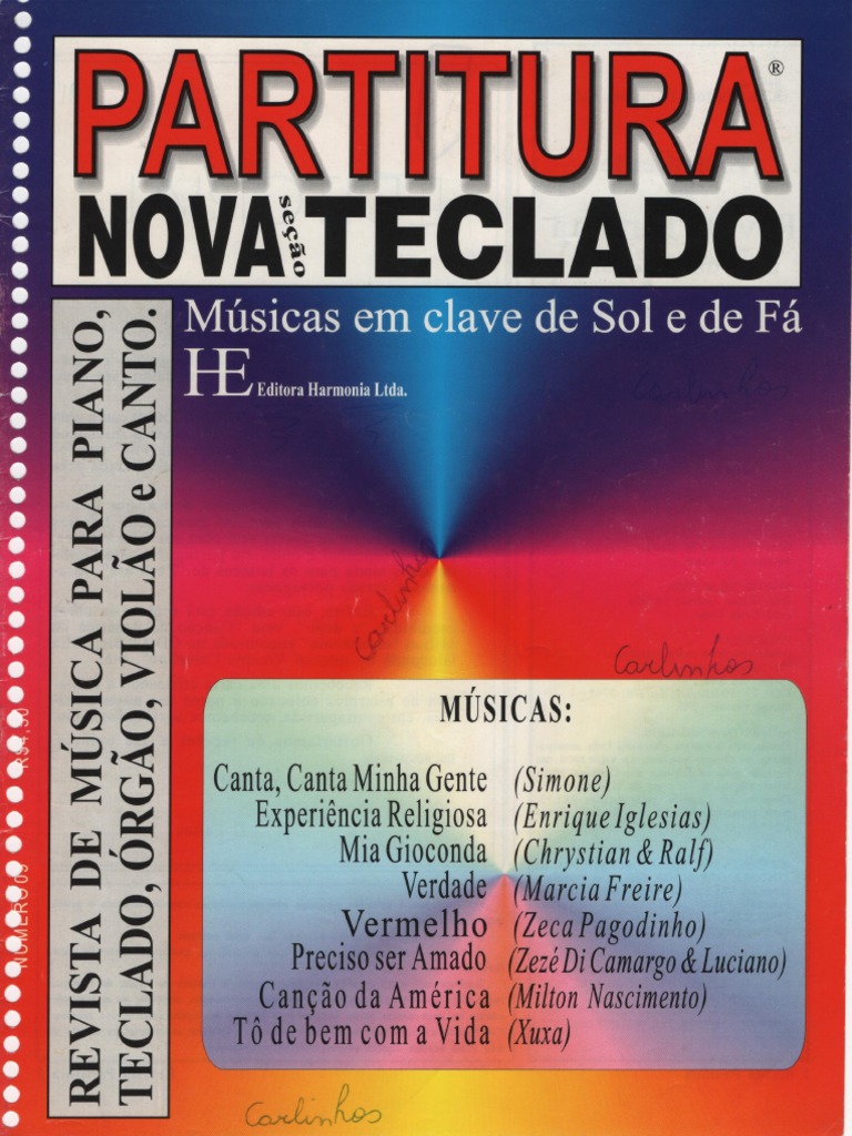 Partitura Nova Teclado - Ano 03 Vol09 | PDF
