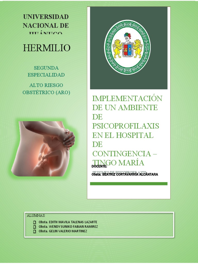 Proyecto Psicoprofilaxis | PDF | Parto | El embarazo