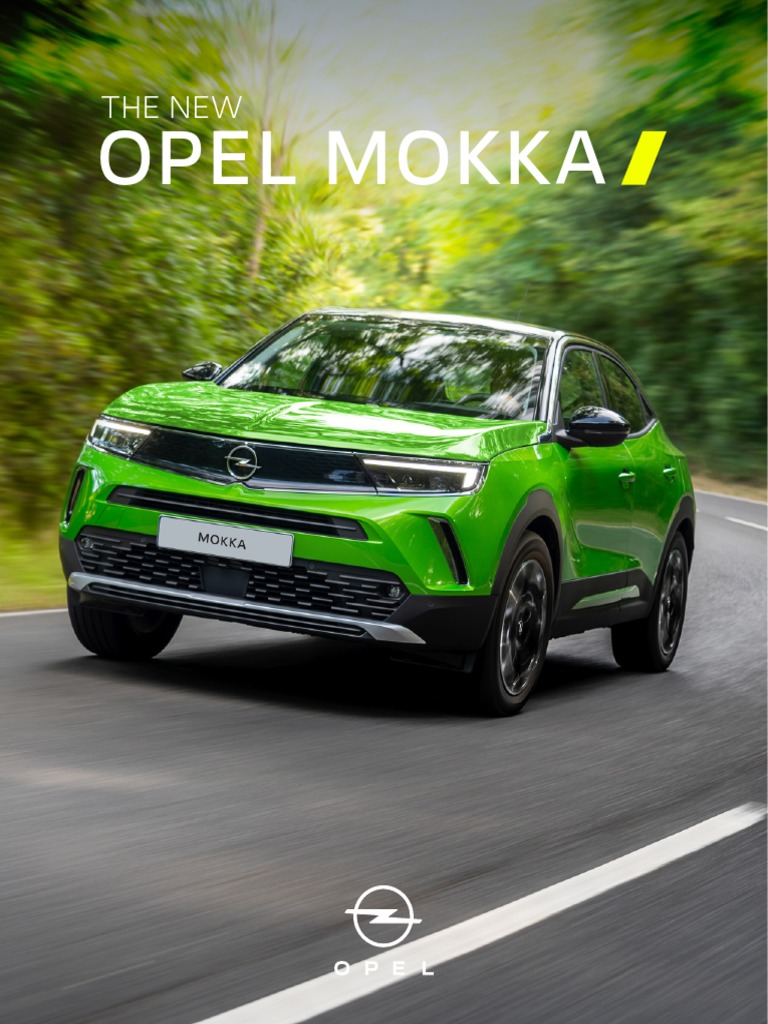 New Mokka Opel | PDF | Airbag | Turbocompresor