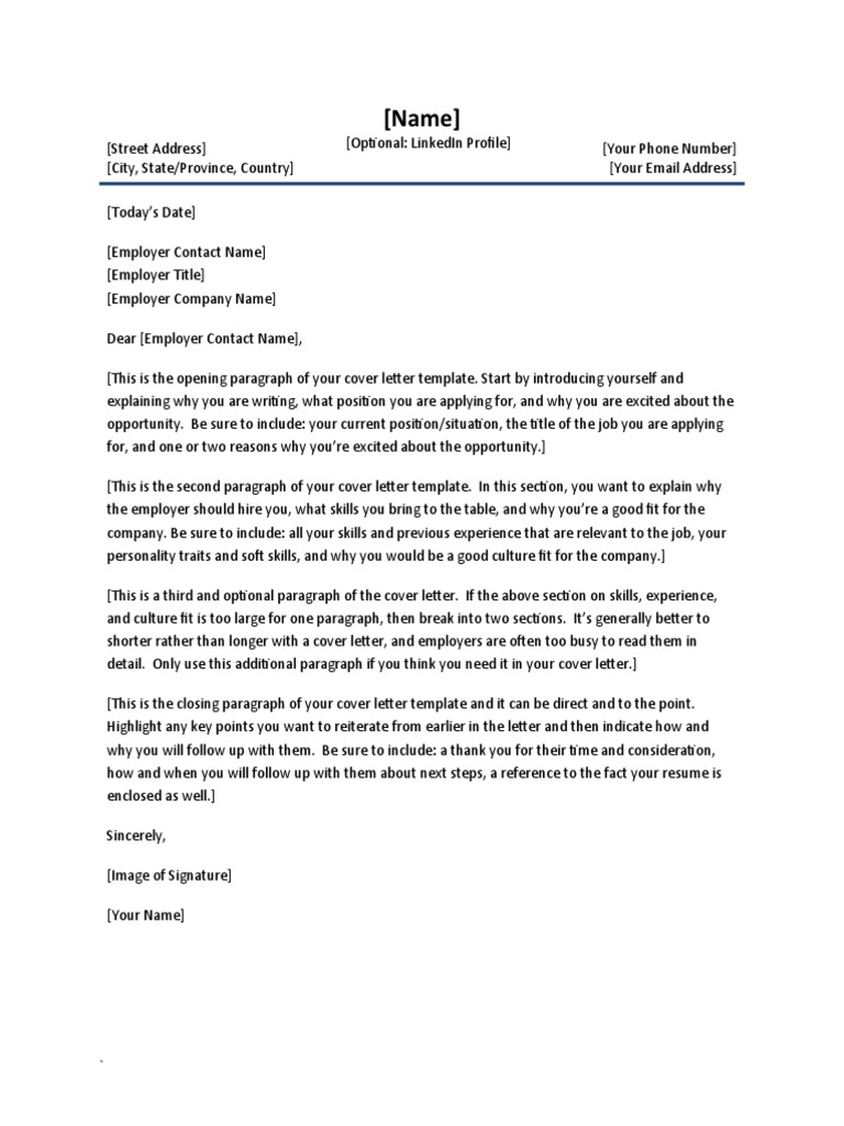 Line Cover Letter Template | PDF | Copyright | Intellectual Property Law