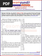 Previous Year TCS NQT Based On Percentage | PDF
