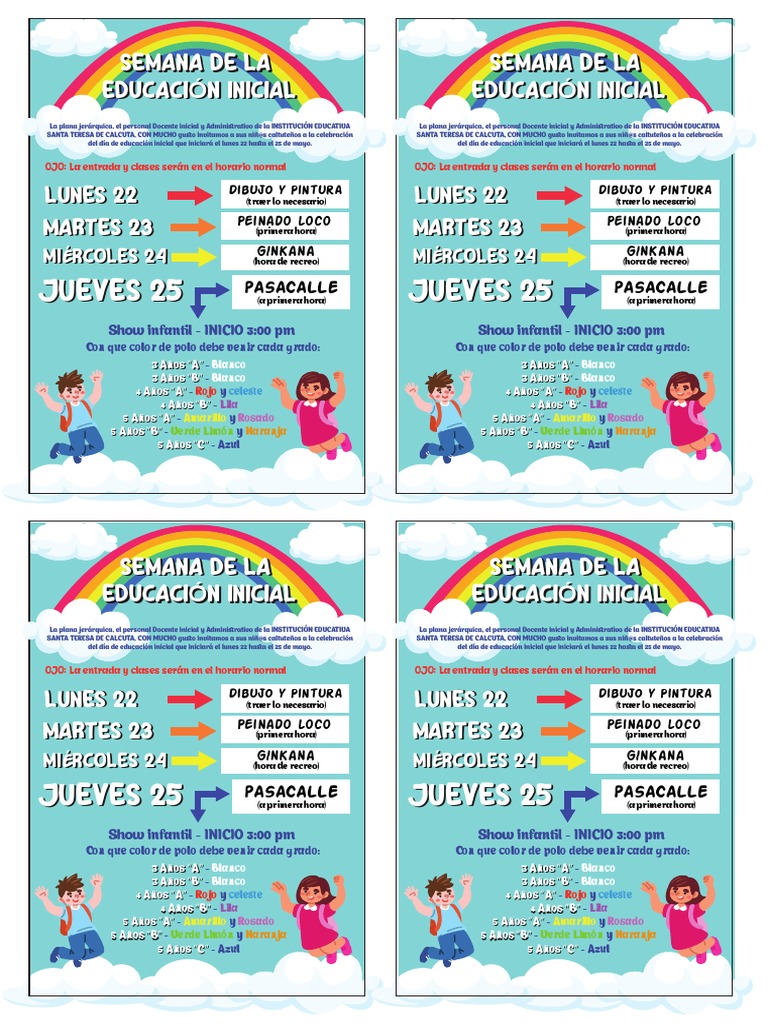 Semana Educacion Inicial | PDF | Qualia | Percepción visual