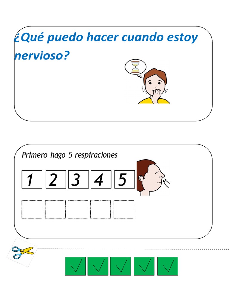 Que Puedo Hacer Cuando Estoy Nervioso | PDF
