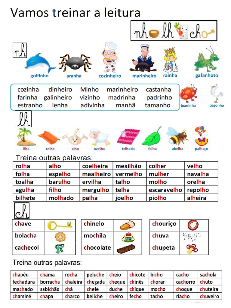 Vamos Treinar A Leitura NH LH CH | PDF