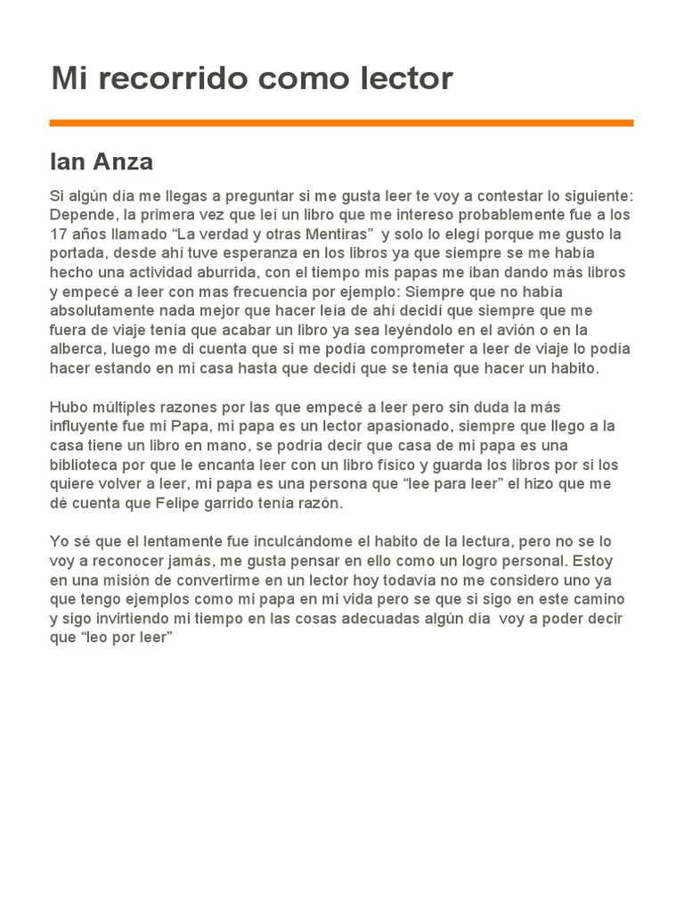 Actividad de Escritura Reflexiva | PDF