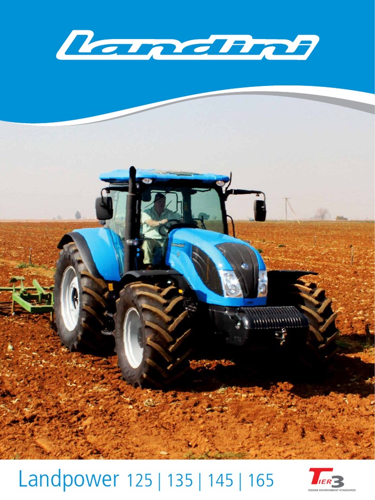 Landini Landpower SpecSheet 2018 | PDF | Car | Vehicle Technology