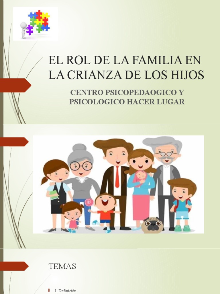 El Rol de La Familia en La Crianza | PDF